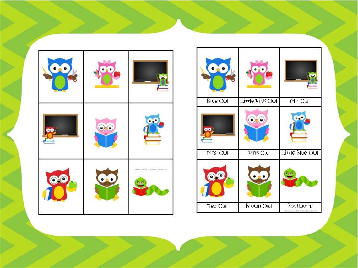 30 Wise Ol' Owls Games Download. Games and Activities in | Etsy