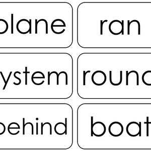 100 Fry's Sight Word Flashcards, 4th-5th Grade (printable) - Etsy