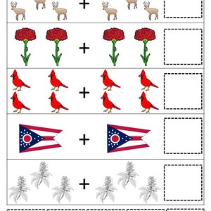 30 Ohio State Symbols Themed Learning Games Download. ZIP File ...