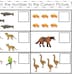 30 Extinct Animals Printable Preschool Educational Games - Etsy