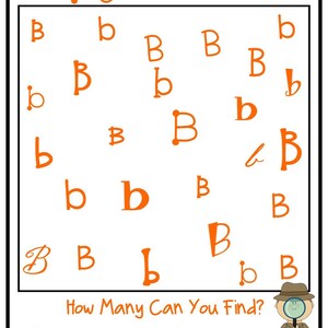26 Alphabet I Spy Letters A-Z Games and Worksheets. Color & Black and ...