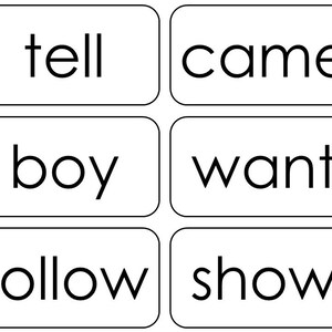 100 Printable Fry's Second Hundred Sight Word Flashcards. 1st-2nd Grade ...