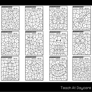 Hidden Pictures Beginning Sounds Worksheets. Letter Recognition and ...