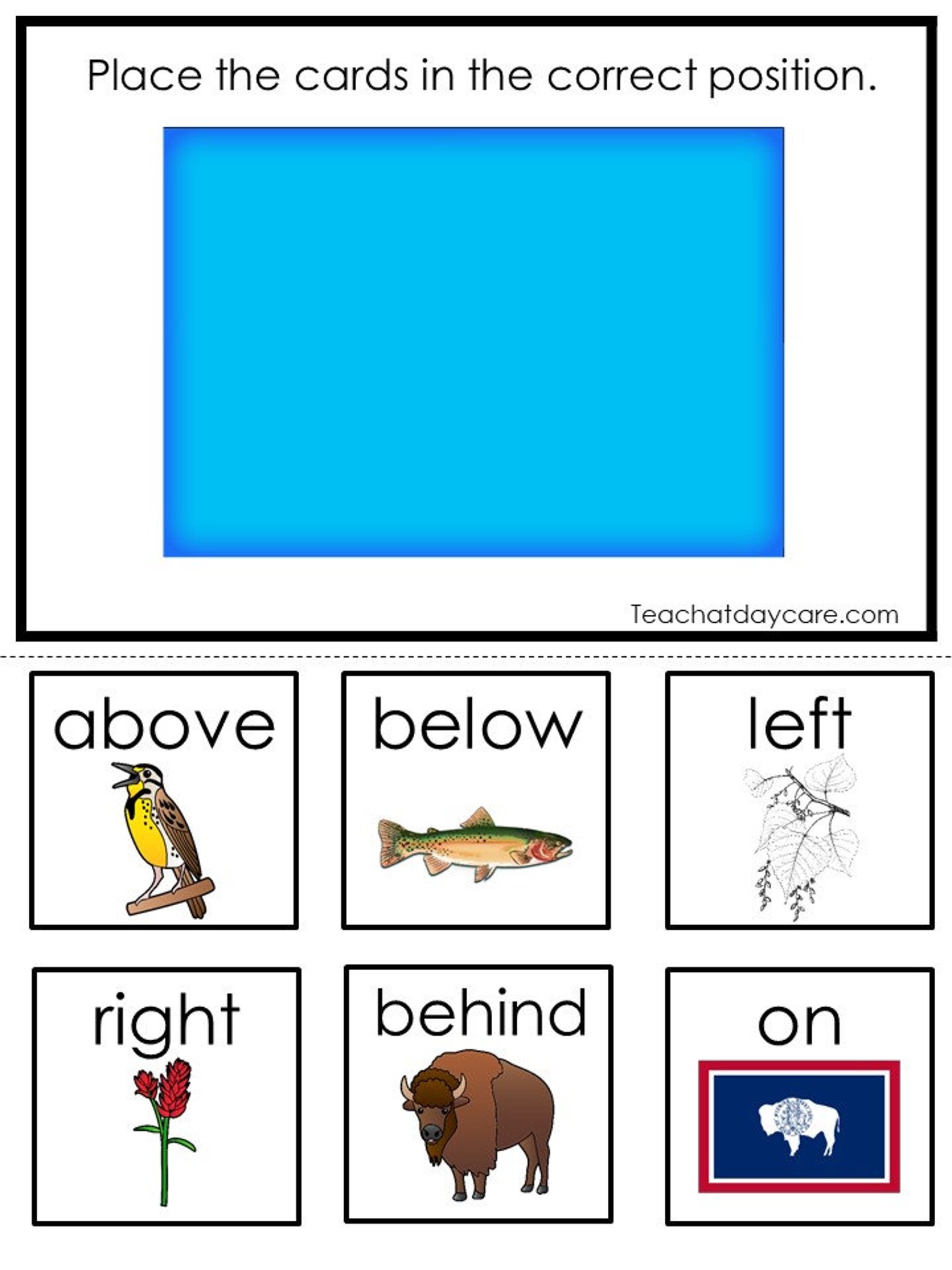 30 Wyoming State Symbols Themed Learning Games Download. ZIP | Etsy