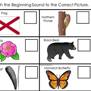30 Alabama State Symbols Themed Learning Games Download. ZIP File ...