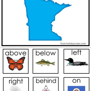 30 Minnesota State Symbols Themed Learning Games Download. ZIP File ...