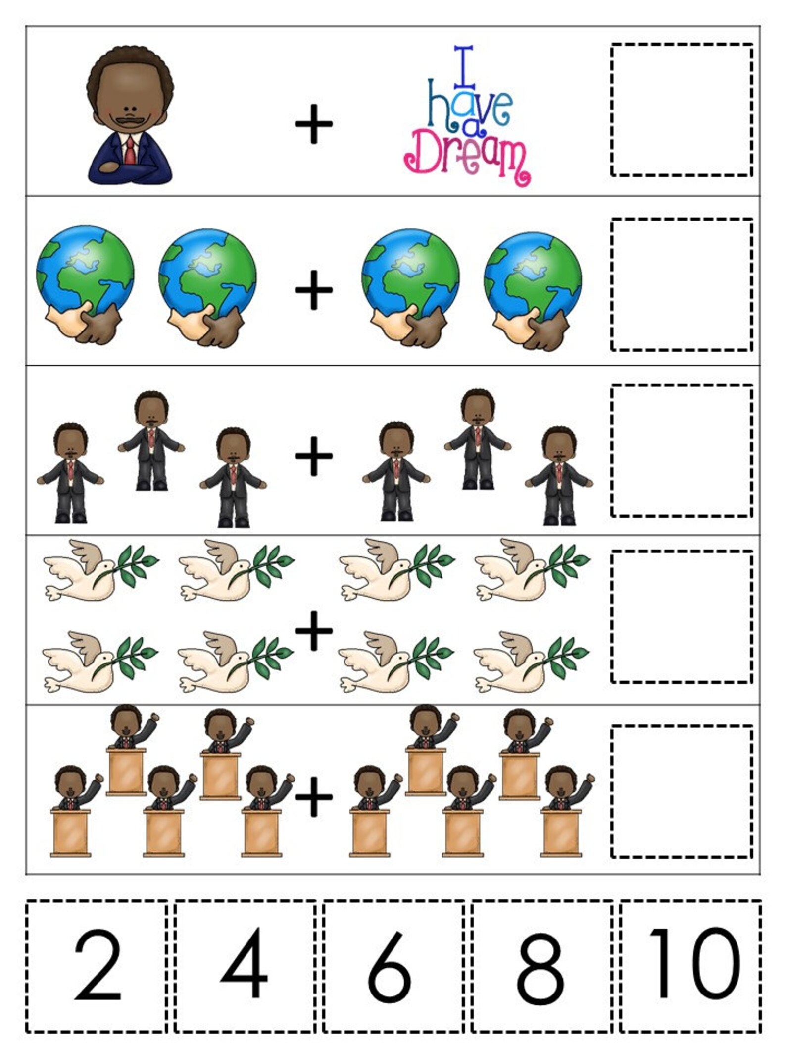 30 Martin Luther King Jr. Games Download. Games and Activities | Etsy