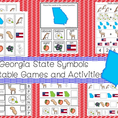 30 Alaska State Symbols Themed Learning Games Download. ZIP - Etsy