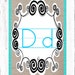 26 Printable Farmhouse and Teal Alphabet Posters. 8x10 Classroom ...