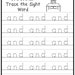 40 Printable Dolch Pre-primer Trace the Sight Word Worksheets ...