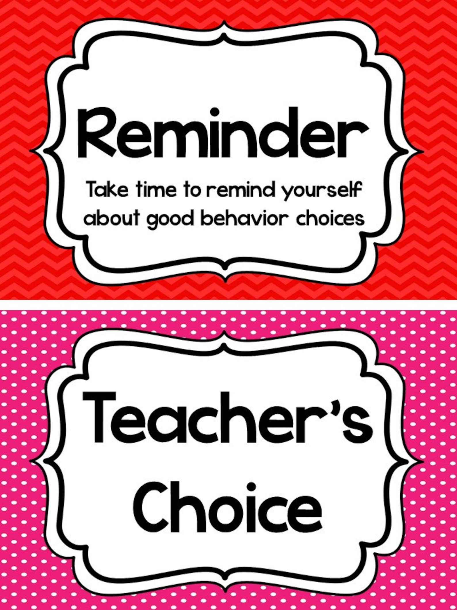 7 Rainbow Behavior Clip Chart Cards. Classroom Behavior - Etsy