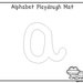 26 Printable Alphabet Lowercase Play Dough Mats Worksheets. Preschool ...