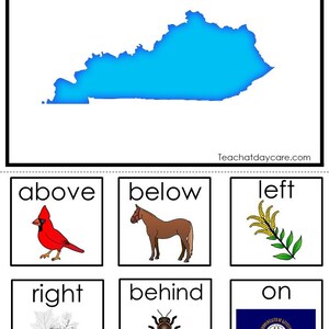 30 Kentucky State Symbols Themed Learning Games Download. ZIP File ...