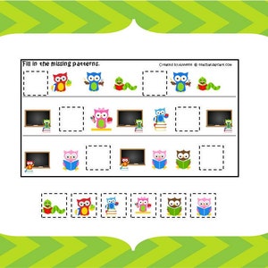 30 Wise Ol' Owls Games Download. Games and Activities in PDF Files. - Etsy