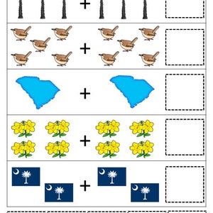 30 South Carolina State Symbols Themed Learning Games Download. ZIP ...