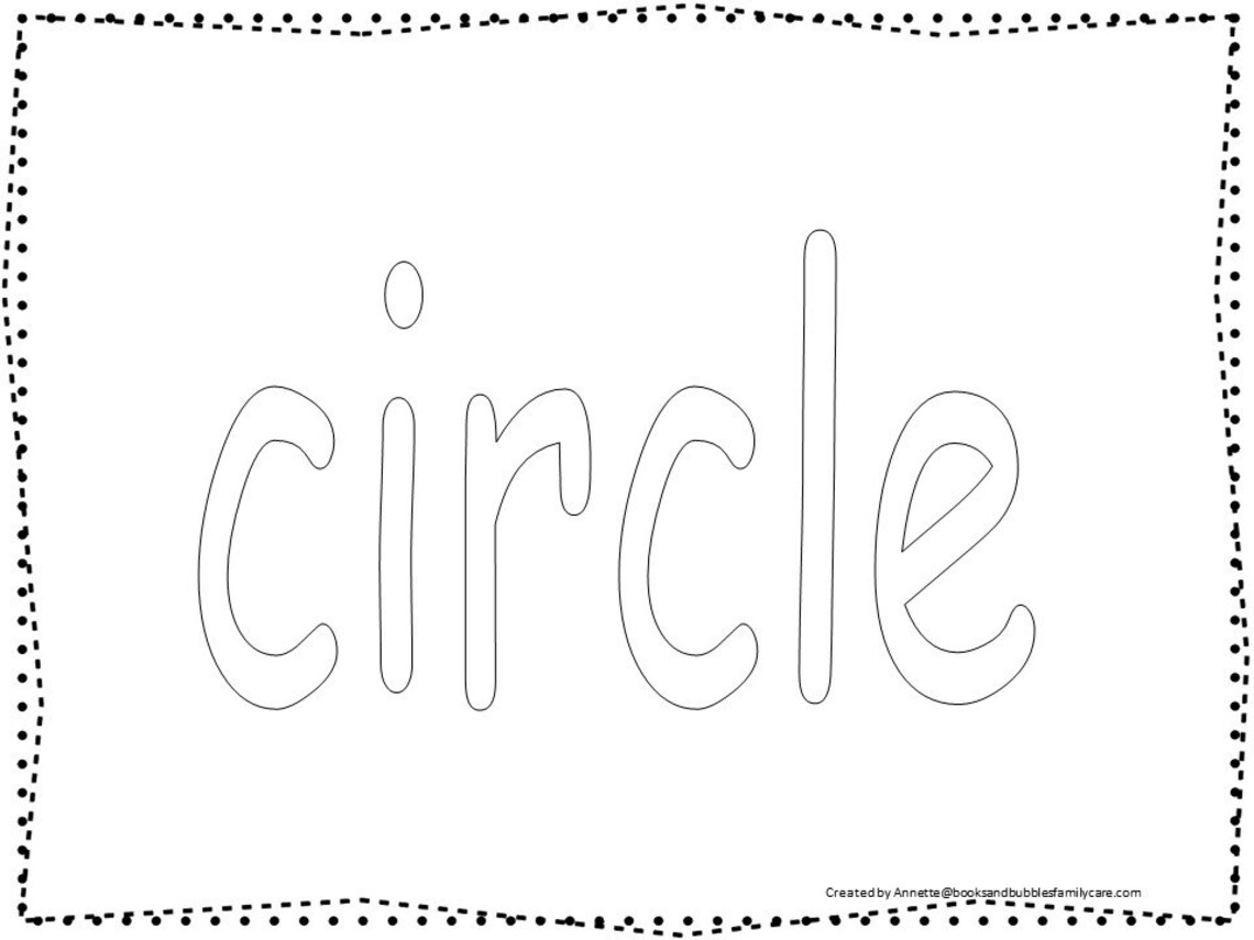 Colors and Shapes Curriculum Download. Preschool-kindergarten. | Etsy