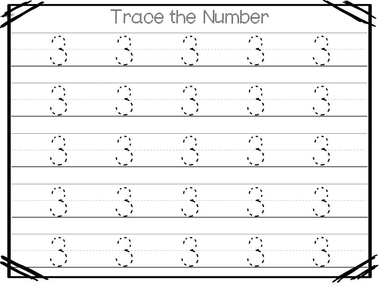 Printable Numbers 0-100 Tracing Worksheets. - Etsy Canada