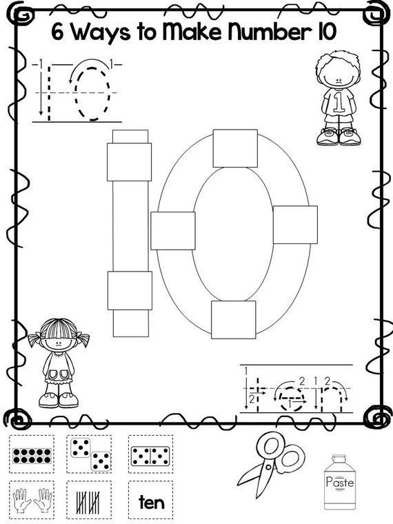 Prek Numbers 1 To 10 Worksheets And Activities Counting