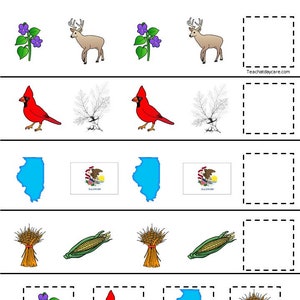 30 Illinois State Symbols Themed Learning Games Download. ZIP File ...