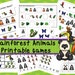 30 Rainforest Animals Games Download. Games and Activities in PDF Files ...