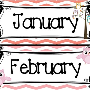 Owl Themed Printable Classroom Accessories and Decor Bulletin Board ...