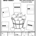 15 Printable Fall Match the Picture to the Number Worksheets. Preschool ...