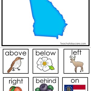 Georgia State Symbols Learning Games, Preschool-1st Grade (digital ...