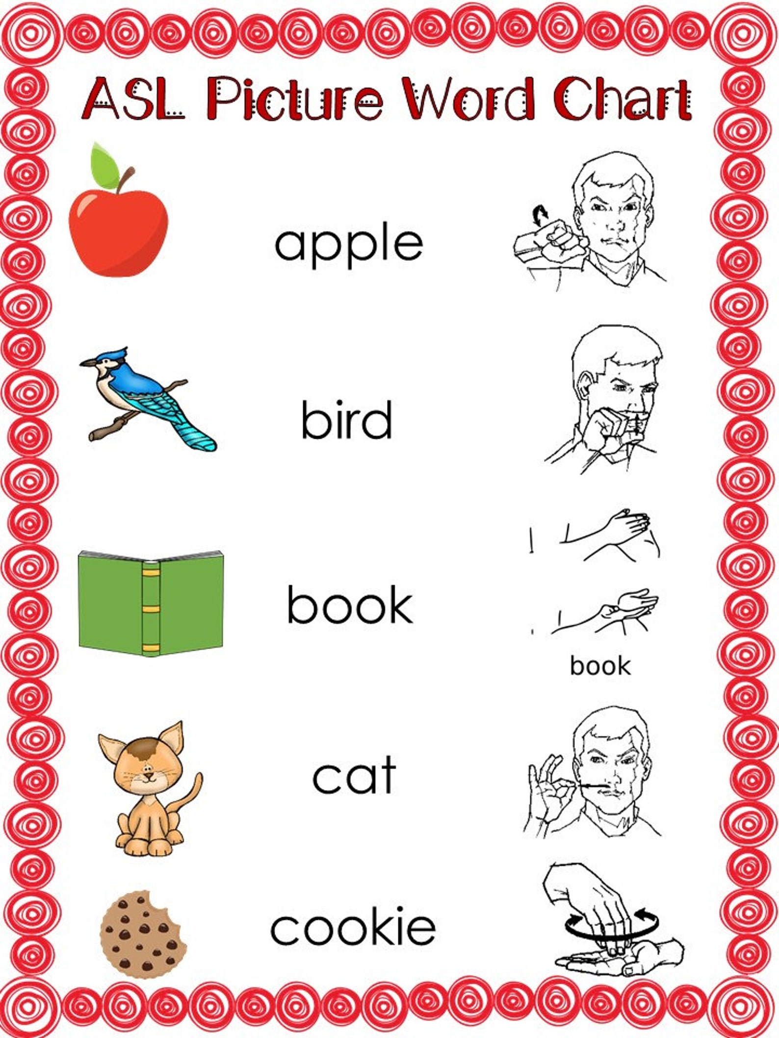 American Sign Language Curriculum Download. Preschool-kindergarten ...