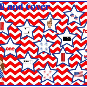 10 Printable 4th of July Themed Kindergarten Math Center Games and ...