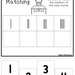 18 Printable Number Matching Worksheets. Preschool-kindergarten Numbers ...