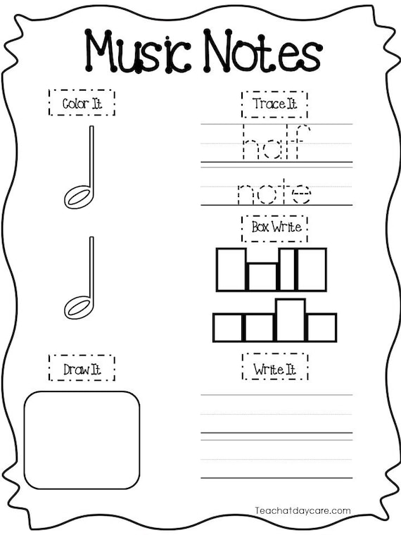 How To Draw Music Notes Symbols