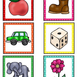 Alphabet Phonics Bingo Game and Worksheets. Color & Black and White ...