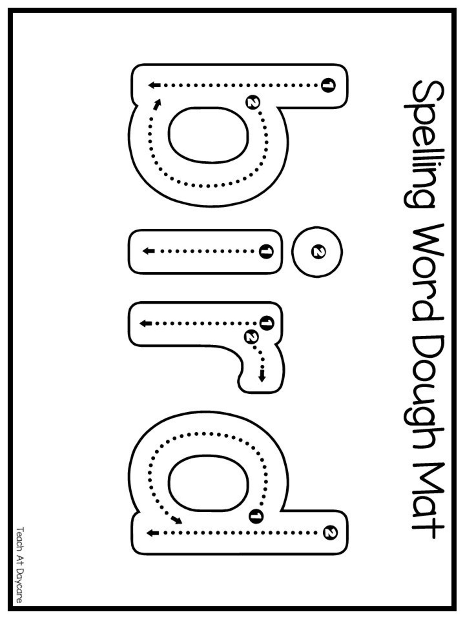 Kindergarten Spring Themed Words Spelling Unit. Single Week ...