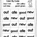 13 Printable Color the Dolch Primer Sight Words Worksheets. Prek ...