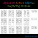 Animal Alphabet Bingo Phonics Game and Worksheets. Color & Black and ...