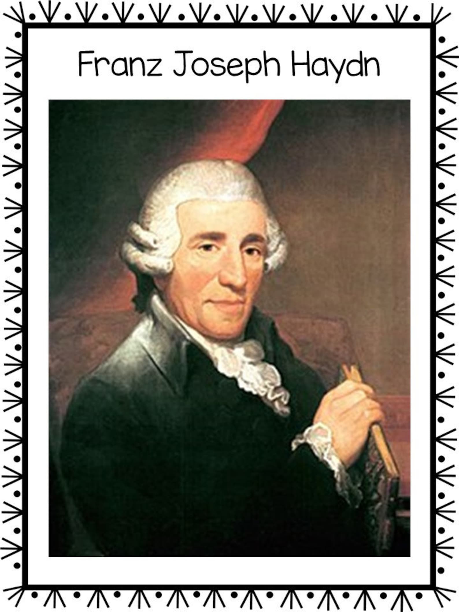 Franz Joseph Haydn Great Composer Unit. Music Appreciation. | Etsy