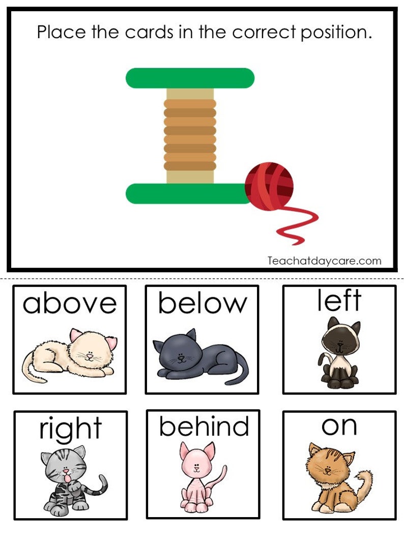 30 Printable Cats Preschool Educational Games Download. Games | Etsy