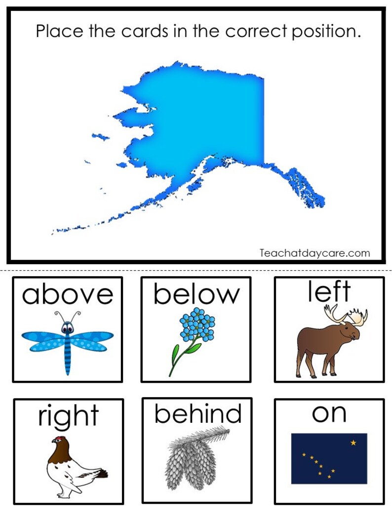 30 Alaska State Symbols Themed Learning Games Download. ZIP - Etsy