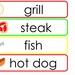 Summer Barbeque Single Week Themed Word Wall Set. Classroom Bulletin ...