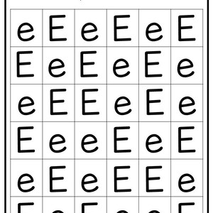 26 Find the Lowercase Letters Worksheets. Preschool-kindergarten ...