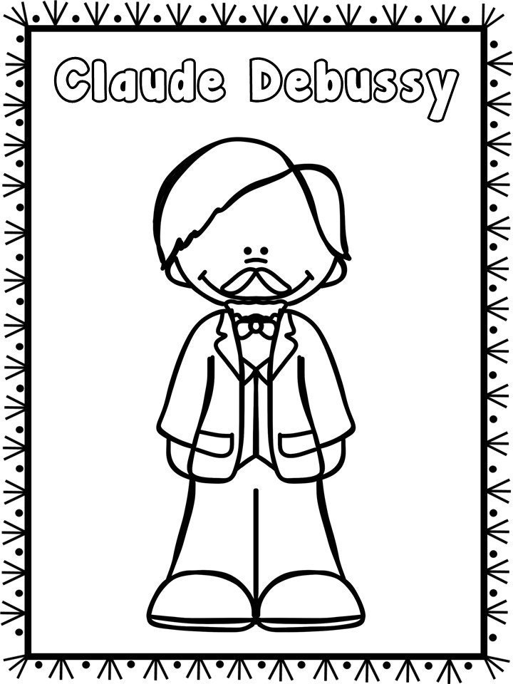Music Appreciation. Claude Debussy Great Composer Unit Toys & Games ...