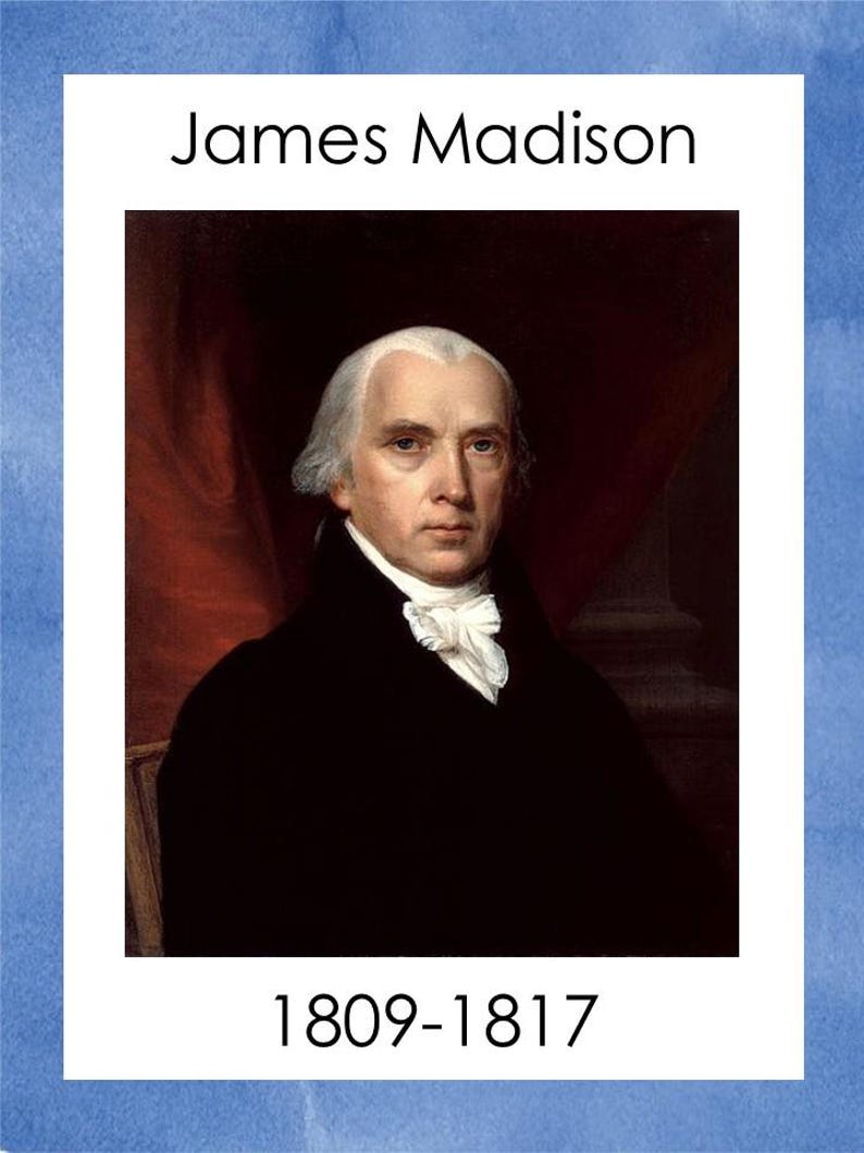 47 U.S. Presidents Classroom Posters and Wall Charts. US History. Full ...