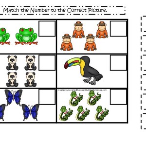 30 Rainforest Animals Games Download. Games and Activities in PDF Files ...