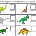 30 Dinosaur Printable Preschool Educational Games Download. - Etsy