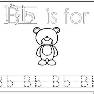 Alphabet Animal Phonics Color and Trace Worksheets. Preschool-kdg ...