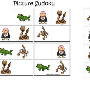 30 Desert Animals Preschool Educational Learning Games Download. Games ...