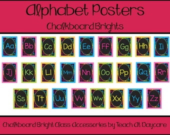 26 Printable Rainbow Alphabet Posters. 8x10 Classroom | Etsy