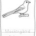 50 Printable State Birds Color Worksheets. Preschool and Kindergarten ...