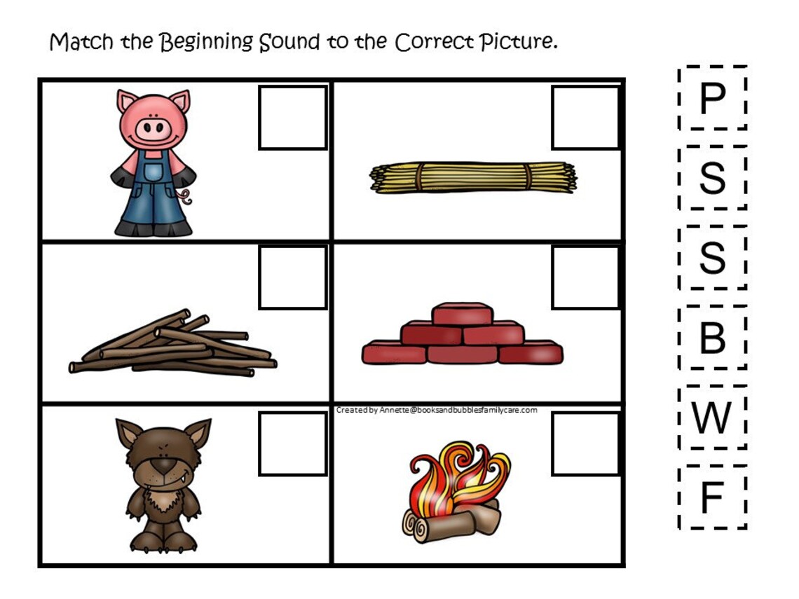 30 Three Little Pigs Games Download. Games and Activities in | Etsy