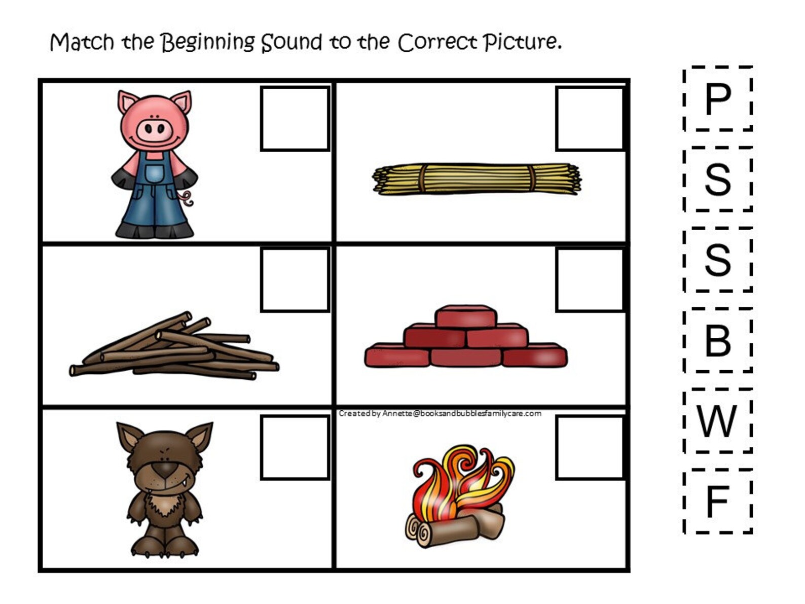 30 Three Little Pigs Games Download. Games and Activities in - Etsy